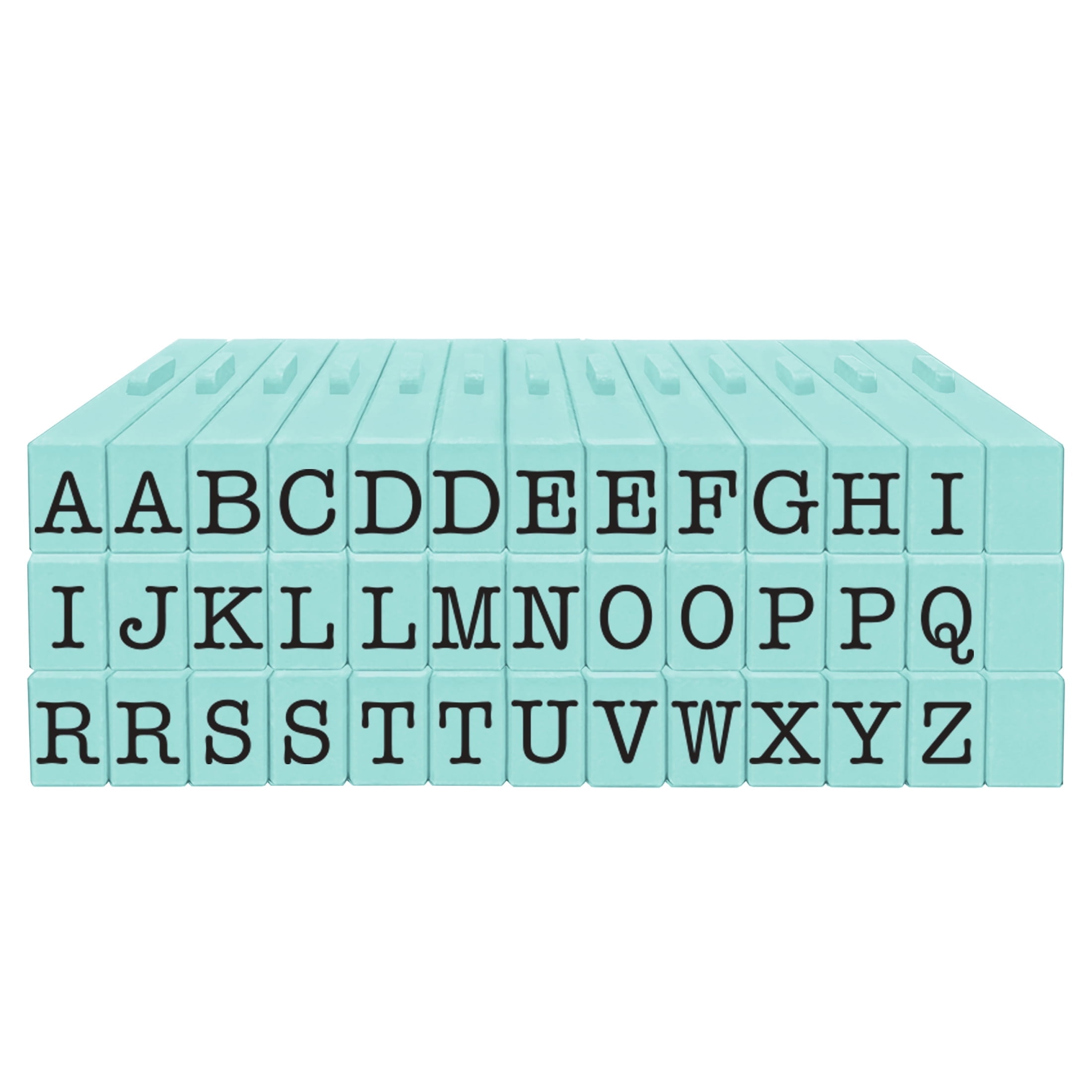 PEGZ Alphabet Stamps Clickable - Connectable American Typewriter Font ...