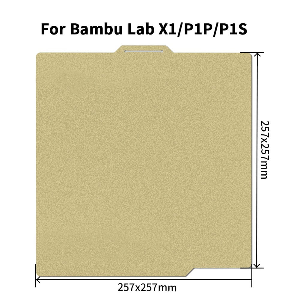 PEI Spring Steel Sheet PrintOn Both Side For 3D Printer for Bambu Lab ...