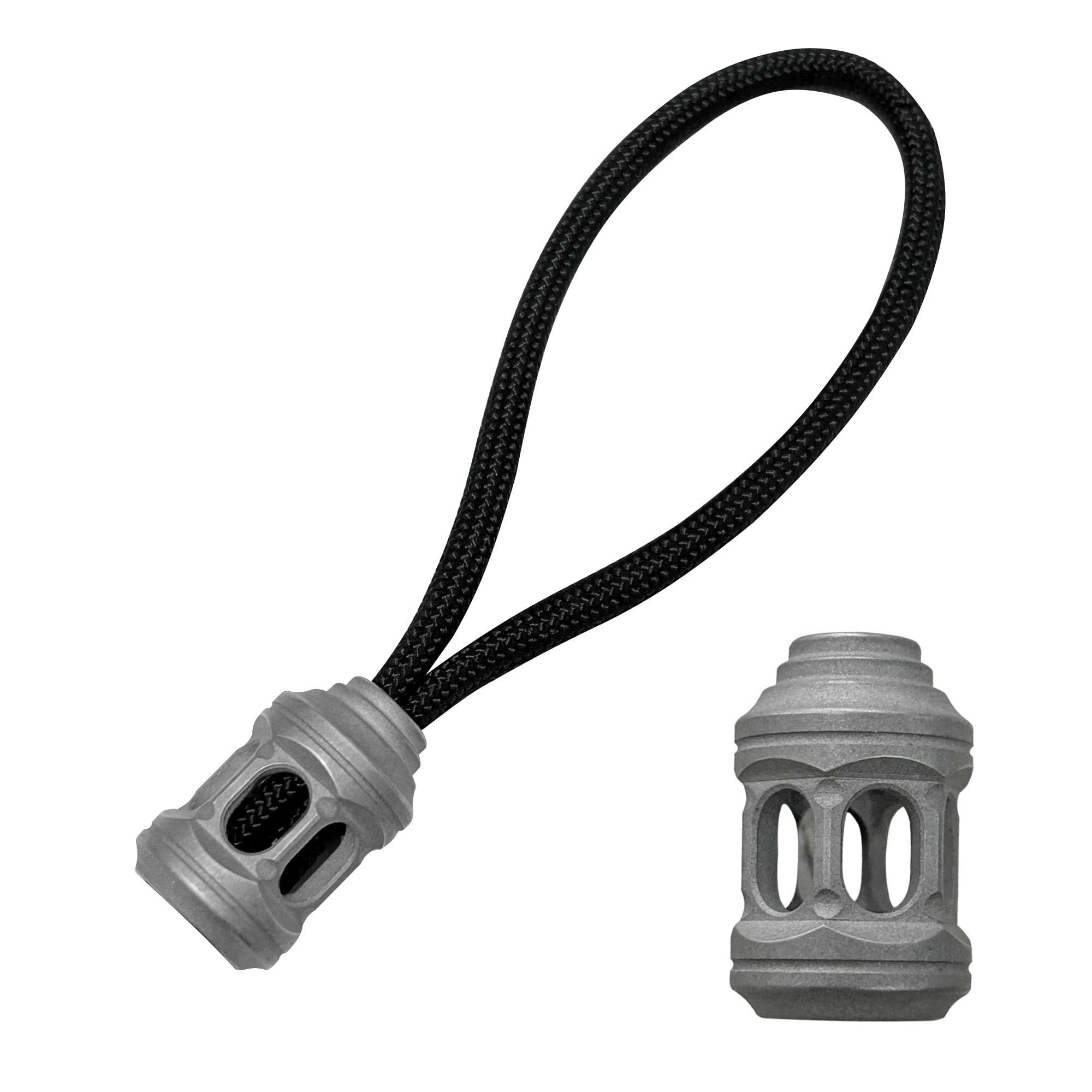 PEI Titanium Lanyard Bead EDC Lanyard Beads for Decoration of EDC Tools ...