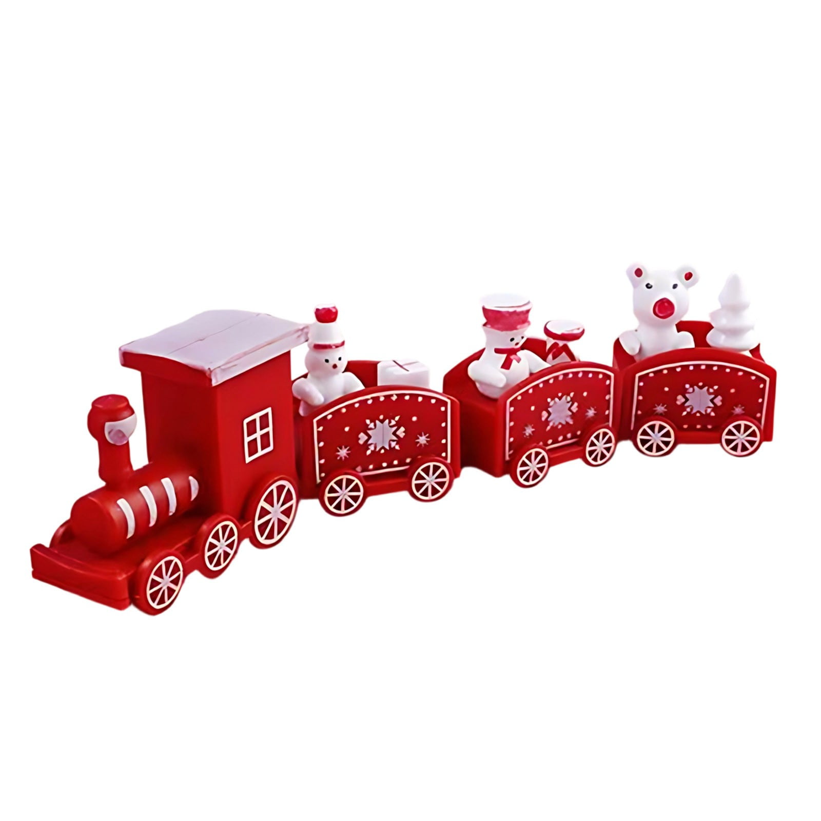 PEIBang Christmas Train Decorations Indoor Christmas Decorations,Mini ...