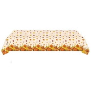 Softalker Fall Tablecloth 60x102inch Rectangular Thanksgiving Autumn ...