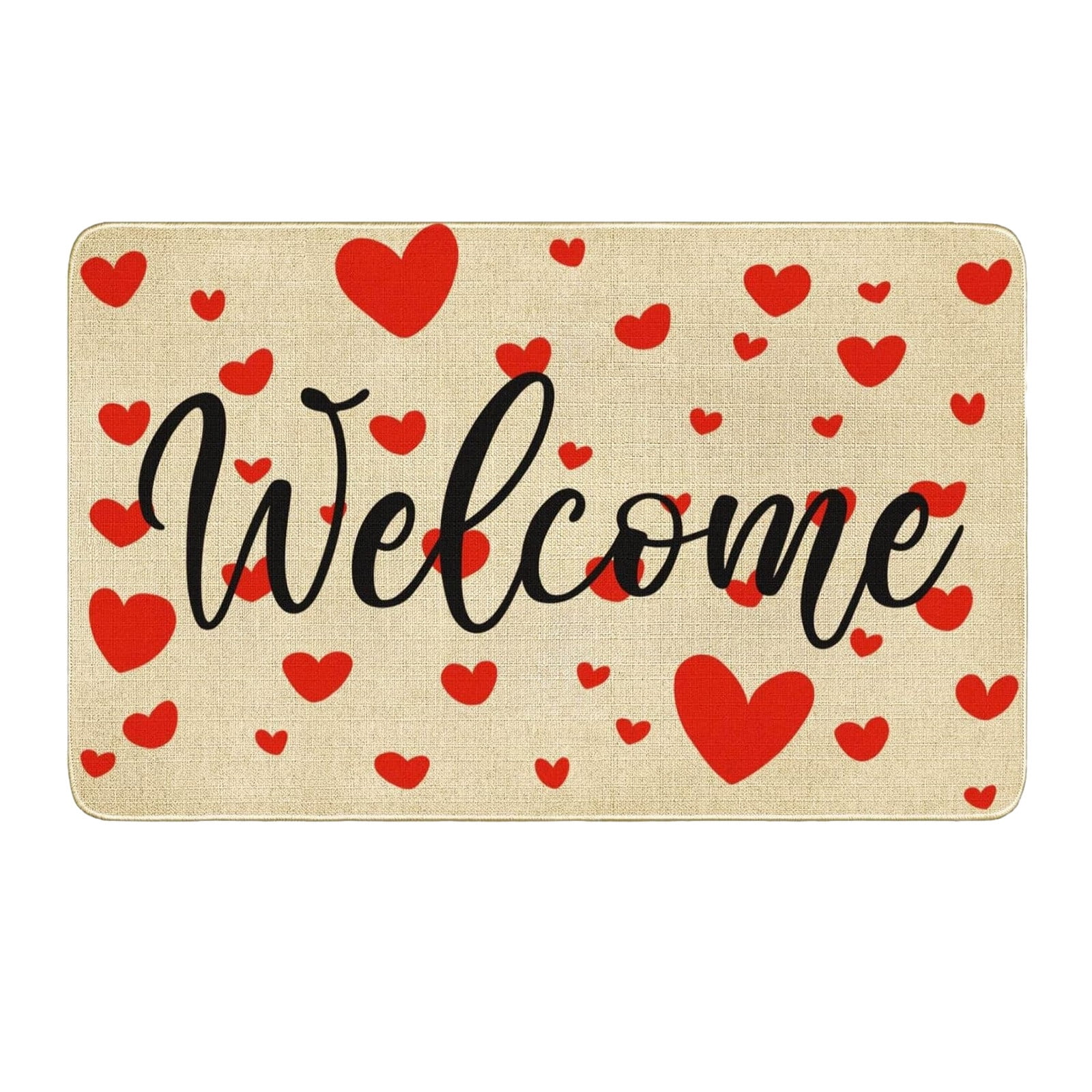 PEIBang Valentines Day Gnome Door Mats,16"x24" Welcome Mats For Front ...