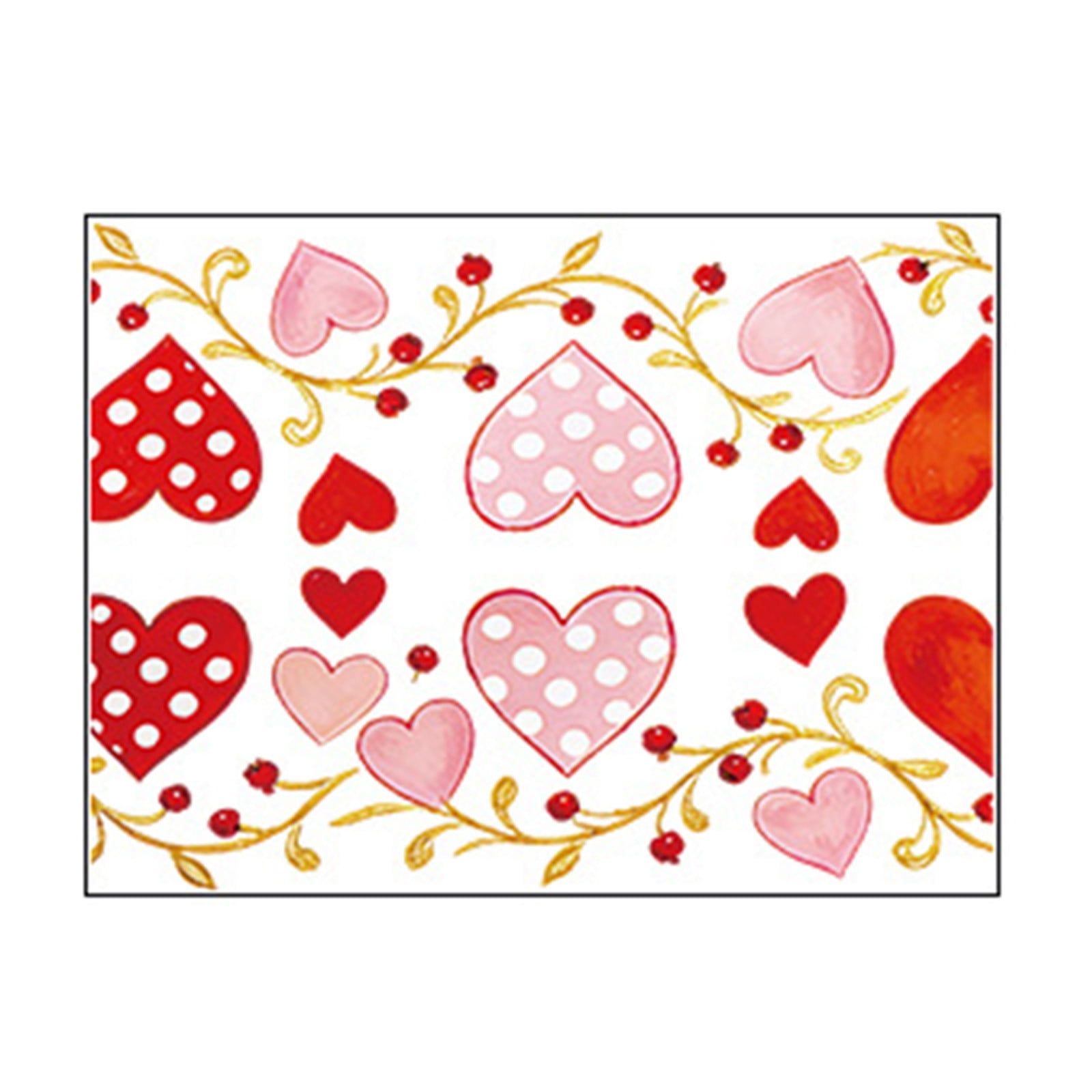 PEIBang Valentines Day Window Clings,Double-Sided Heart Window Stickers ...