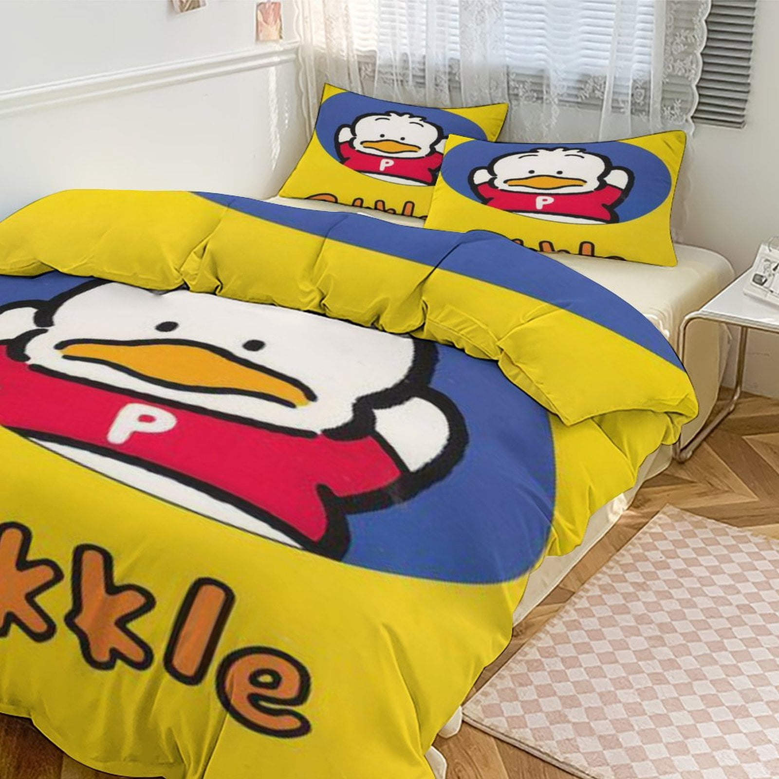 PEK-KLE Bedding Set Anime Three-piece for Boys Girls Teens Queen PEK ...