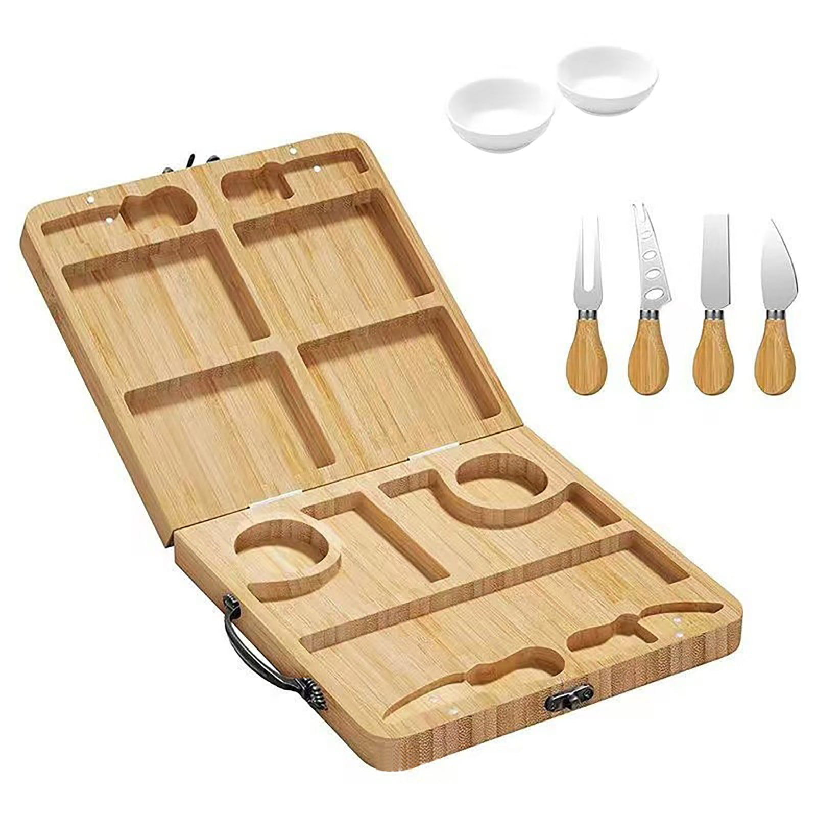 PEKIOGT Square Cheese Tray Foldable Fruit and Vegetable Cooked Food ...