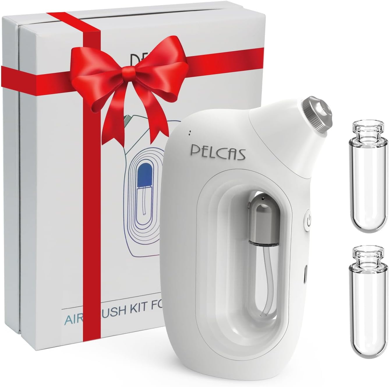 PELCAS Cordless Facial Mister 0.2mm Nano Facial Mist Sprayer 65Kpa ...