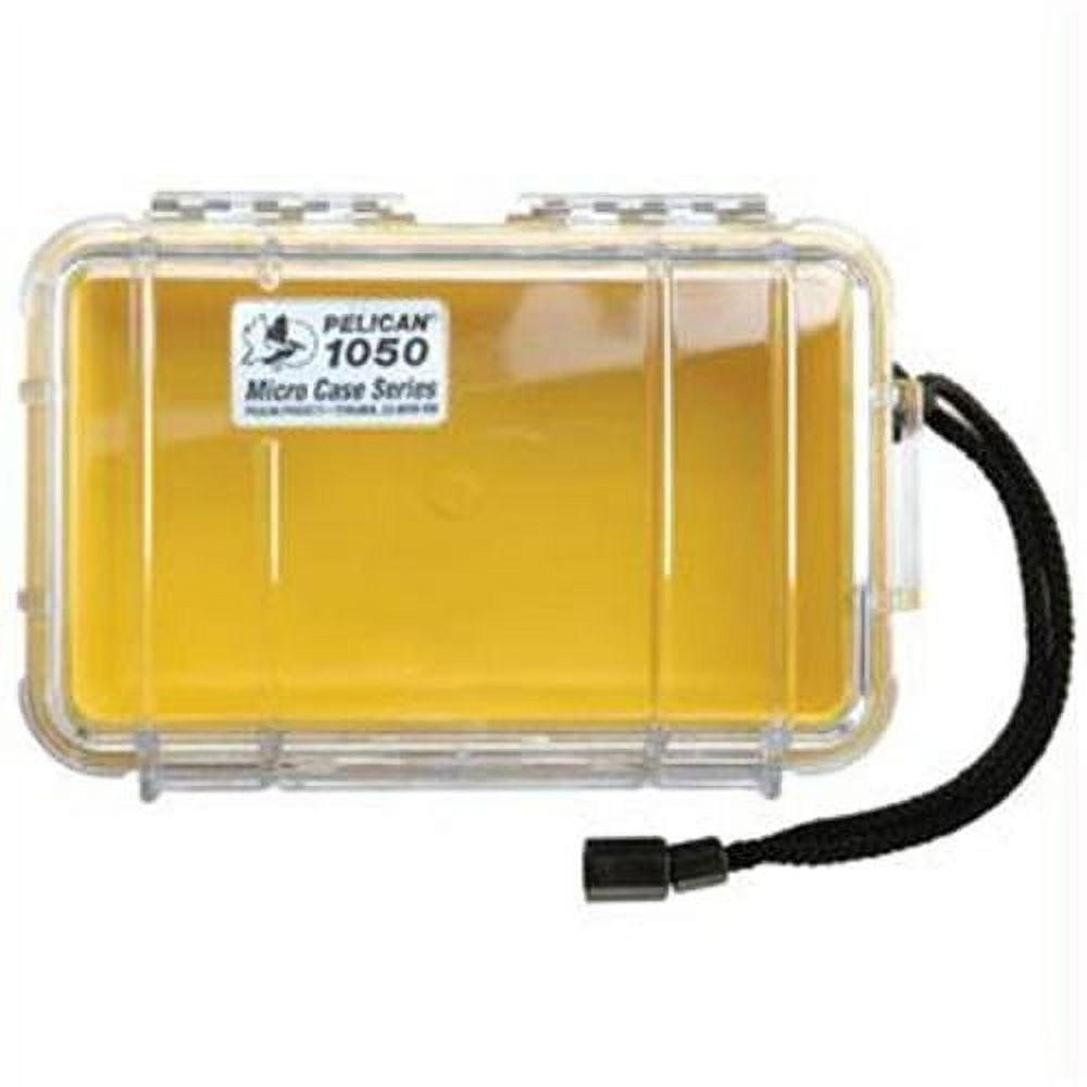 PELICAN PRODUCTS 1050-027-100 Pelican 1050 Micro Case - Yellow with ...