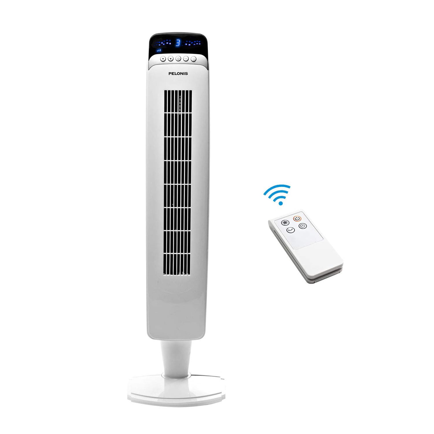 Pelonis FZ10-10JRH 40 in 3-Speed Oscillating Pedestal Fan - Walmart.com