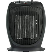 Pelonis 17" Electric Tower Space Heater with Thermostat, Indoor, Black ...