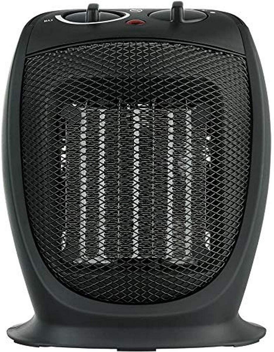 Holmes Compact Ceramic Heater with Manual Thermostat, 7 3/8? x 7 3/8? x ...