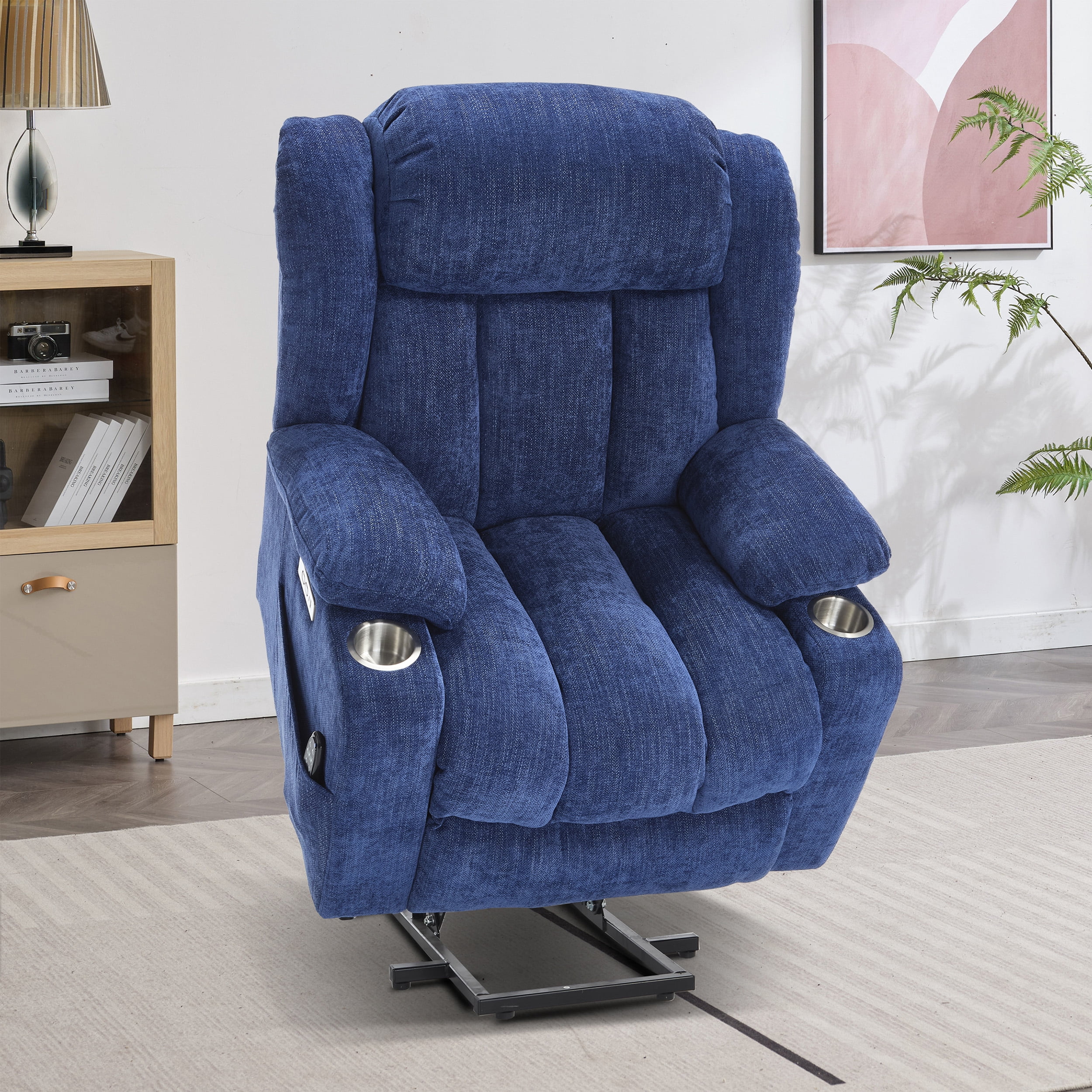 Power Lift Chair with Full-Body Massage and Heat, Electric Recliner ...
