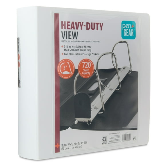 3+ Inch Binders in Binder by Ring Size - Walmart.com