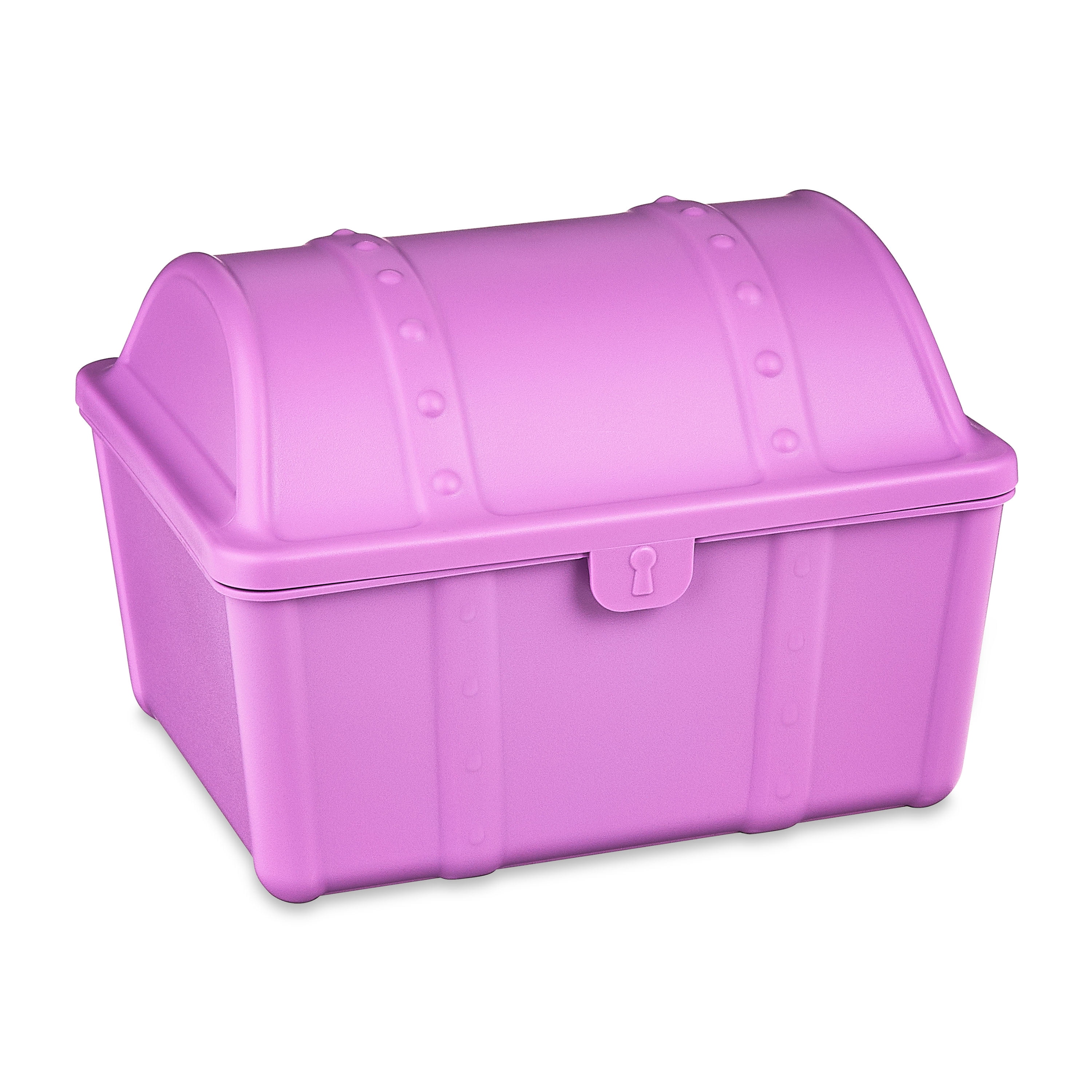 Pen+Gear Treasure Box, Desktop Organizer, 9" x 7" x 6.25", Violet ...