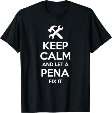 PENA Funny Surname Birthday Family Tree Reunion Gift Idea T-Shirt ...