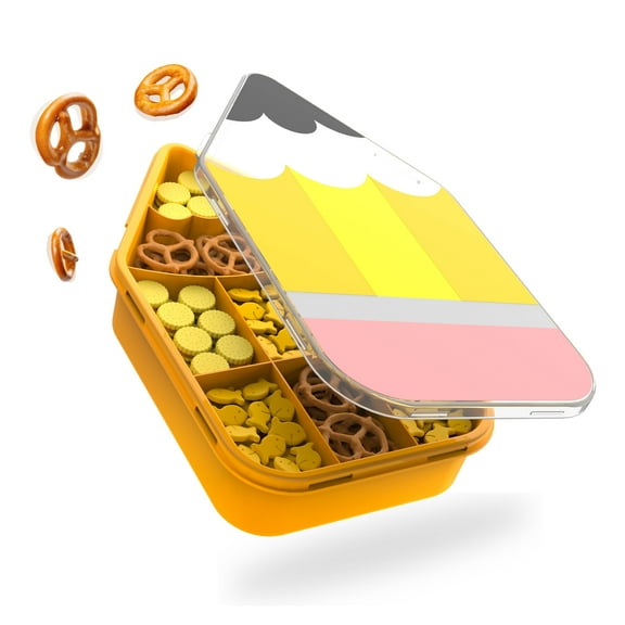 Cook With Color 8-Compartment Snackle Box, Charcuterie and Snack ...