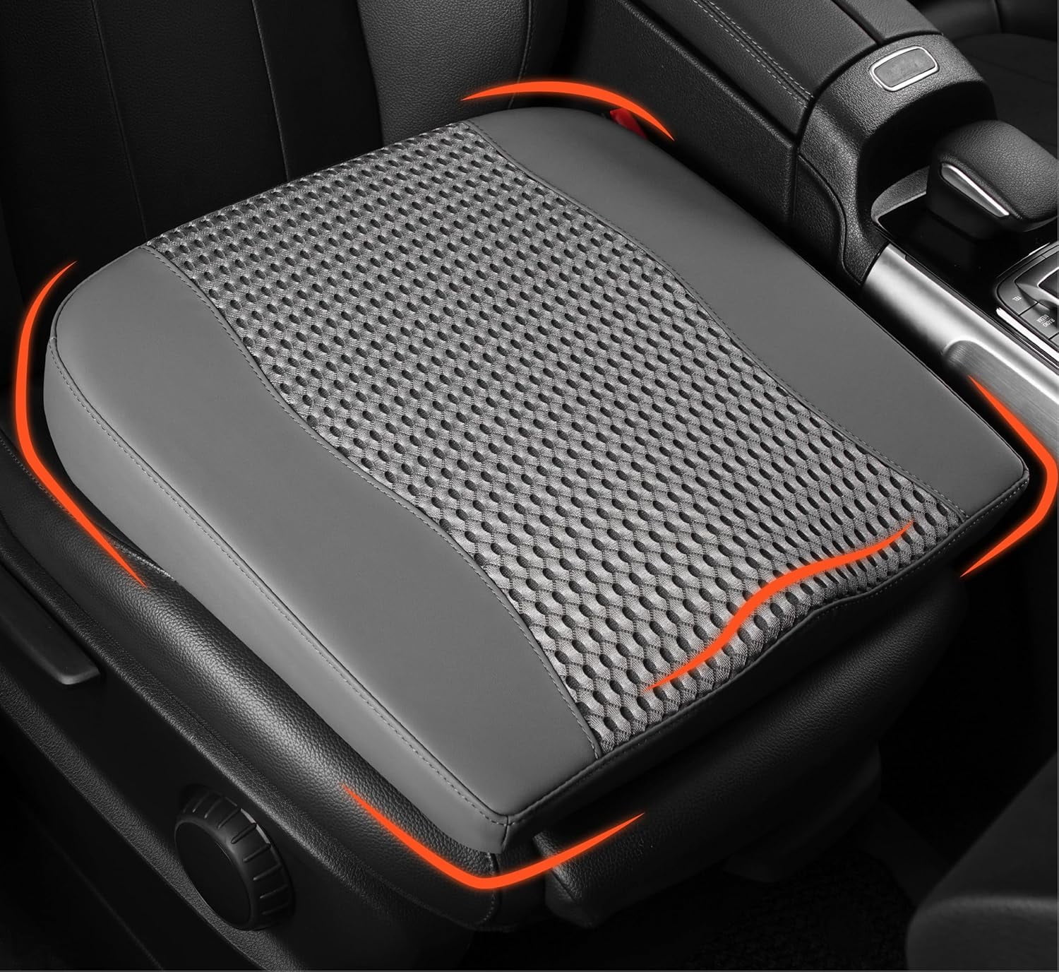PENGFEI Car Seat Cushion, Comfort Memory Foam Car Cushions for Driving ...