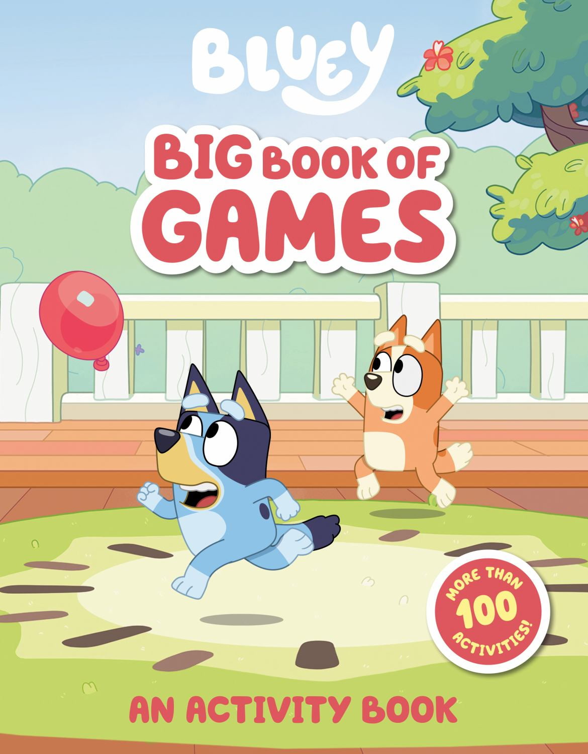 Bluey Big Book of Games Activity Book with 100+ Fun Games for Toddlers ...