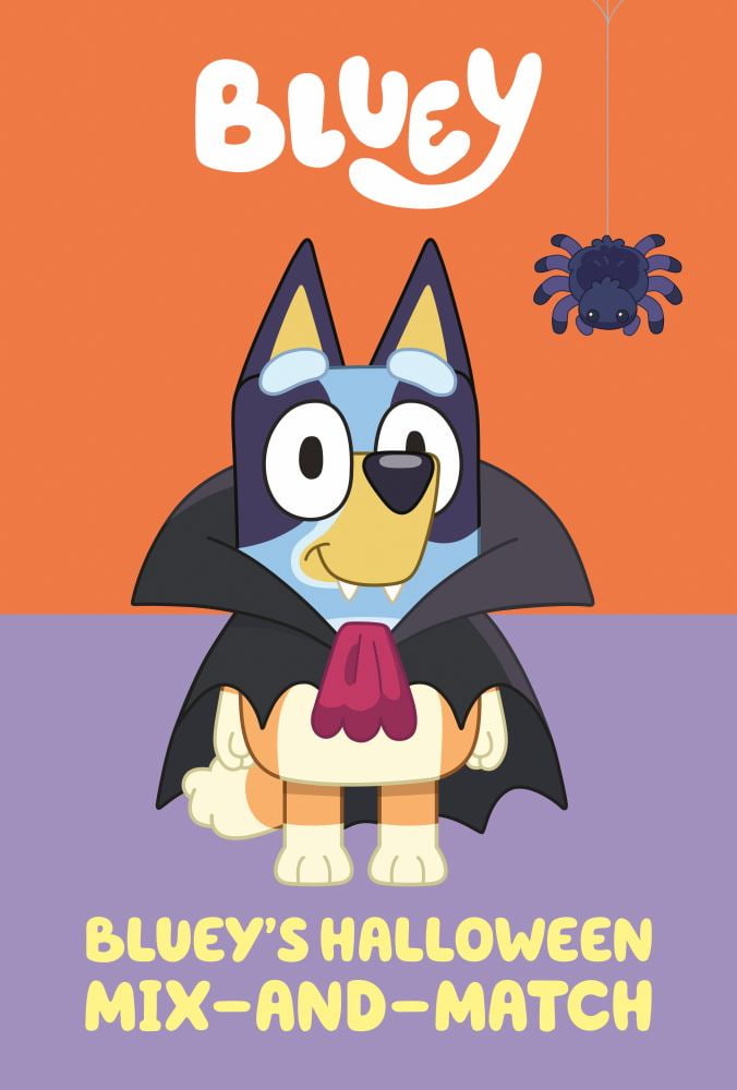 Bluey's Halloween Mix-And-Match (Board Book) - Walmart.com