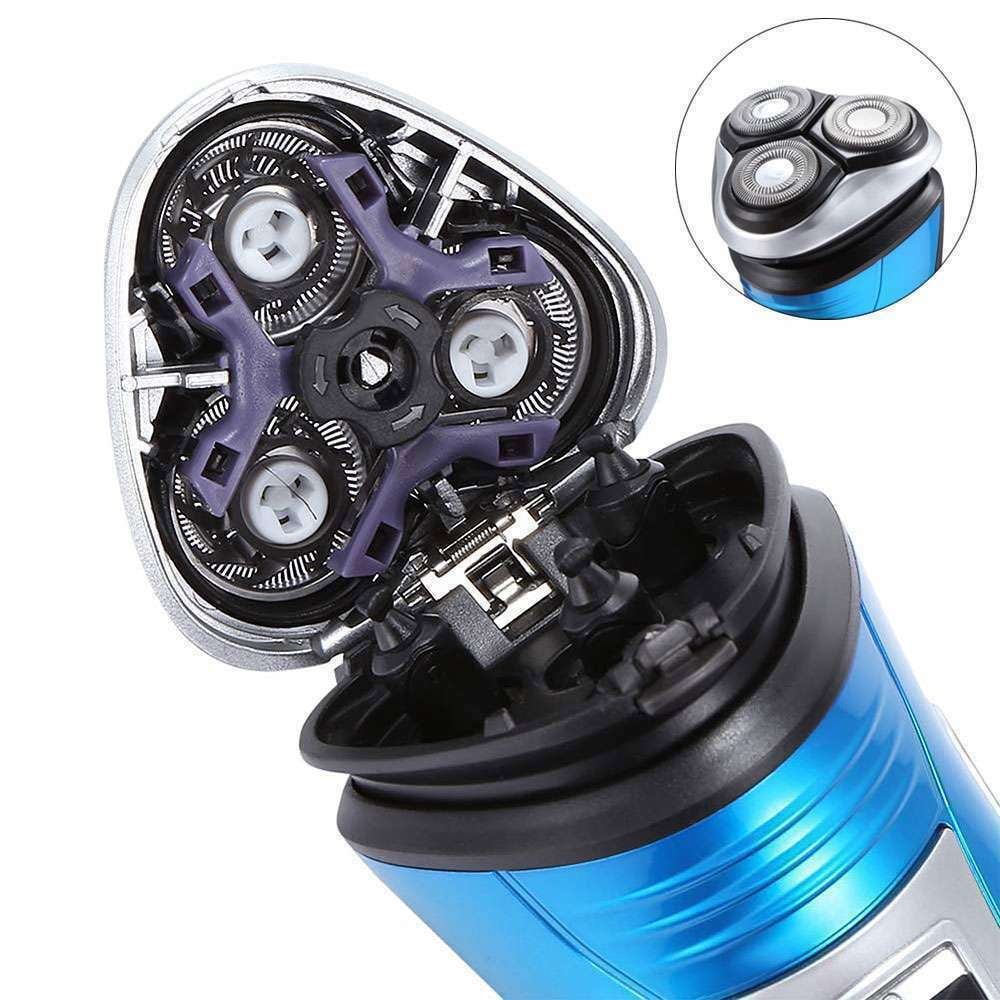 PENGXIANG 2 in 1 Shaver KM-2801 Blue Battery 4D Razor Wet & Dry Razor ...