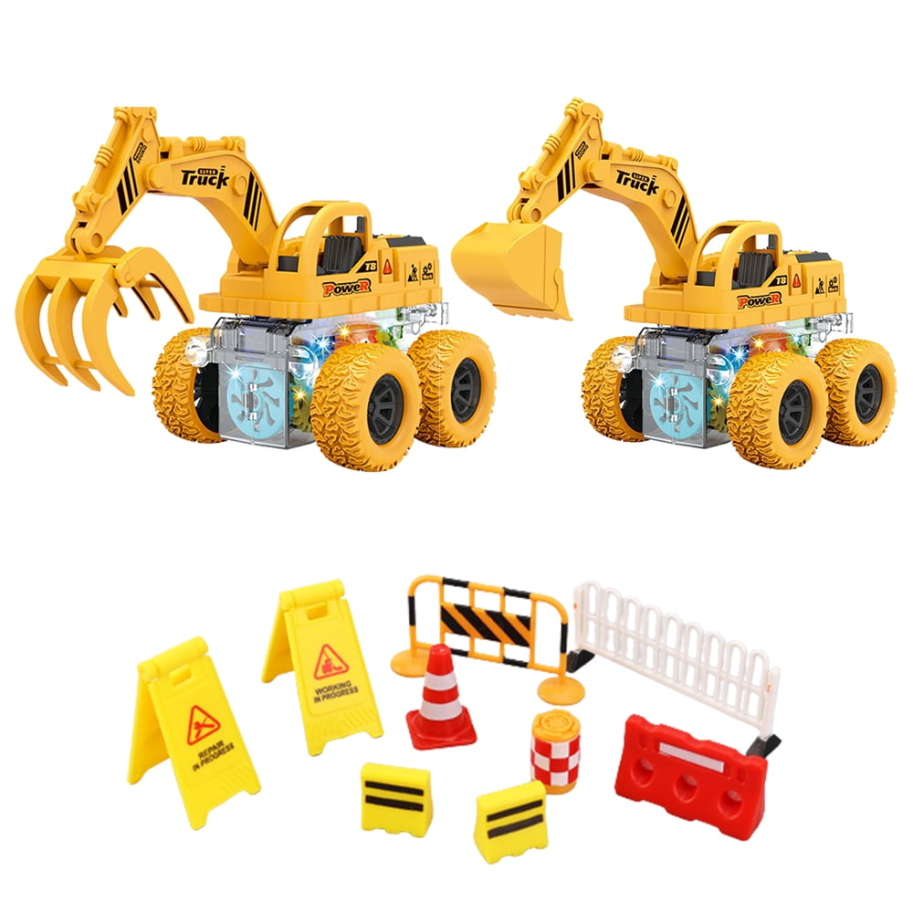 PENGXIANG Construction team toys, construction vehicles, excavators ...