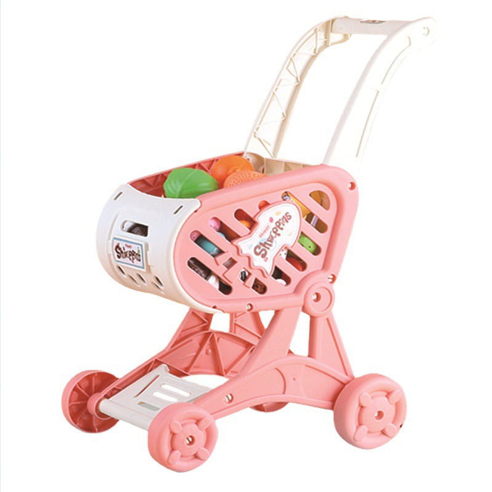 PENGXIANG Kids Toy Shopping Carts, Portable Pretend Cart , Toddlers Cart Toy , Supermarket ...