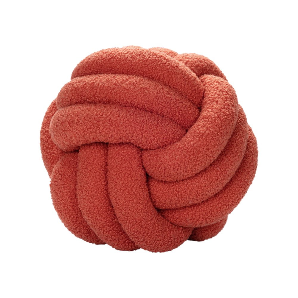 PENGXIANG Knot Ball Pillow Large Boucle Throw Pillows for Bedroom ...