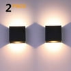 LED Wall Sconce Mini Hardwired, Modern Wall Lamp, Up Down Wall Mount ...