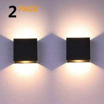 LED Wall Sconce Mini Hardwired, Modern Wall Lamp, Up Down Wall Mount ...