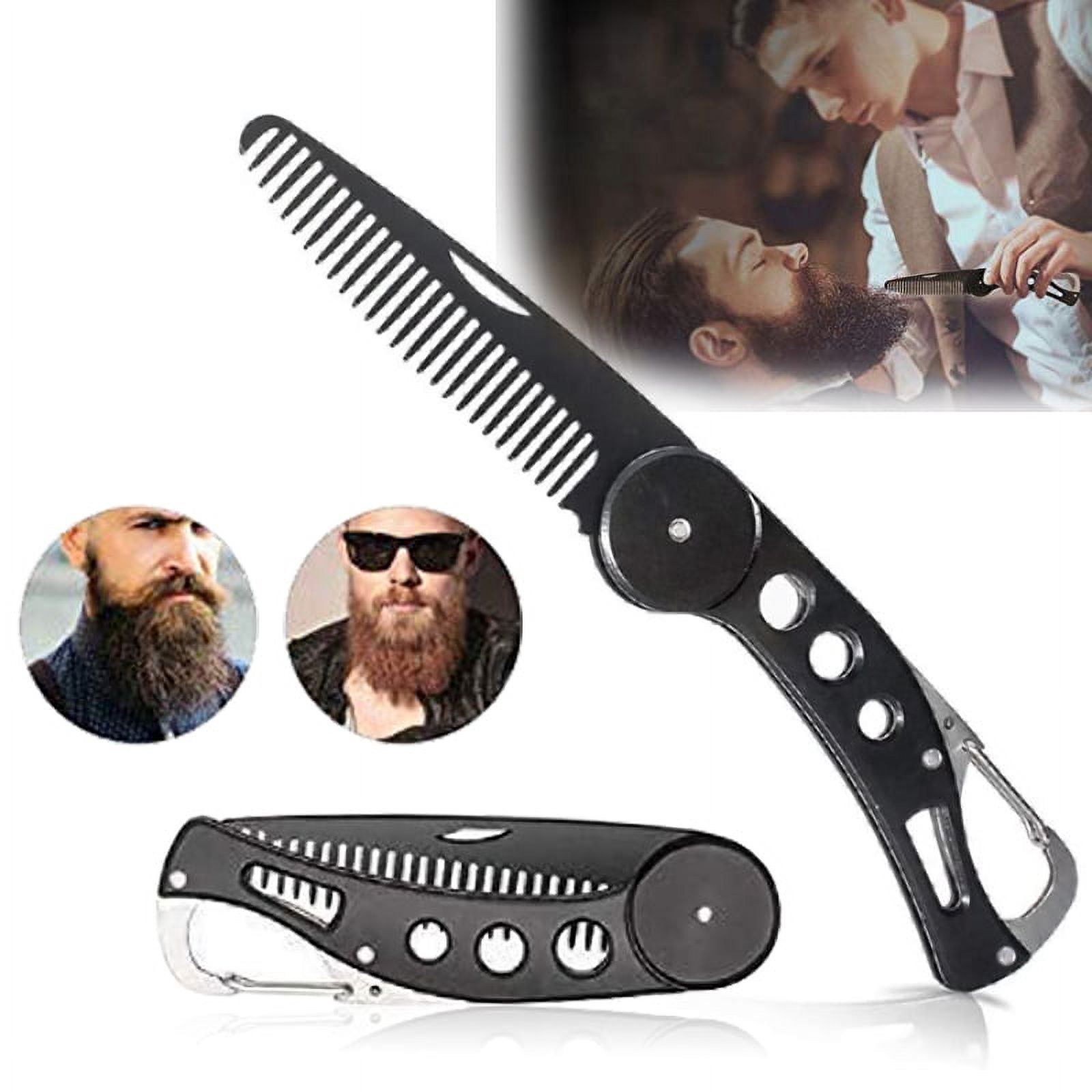 Mustache Shaped Comb