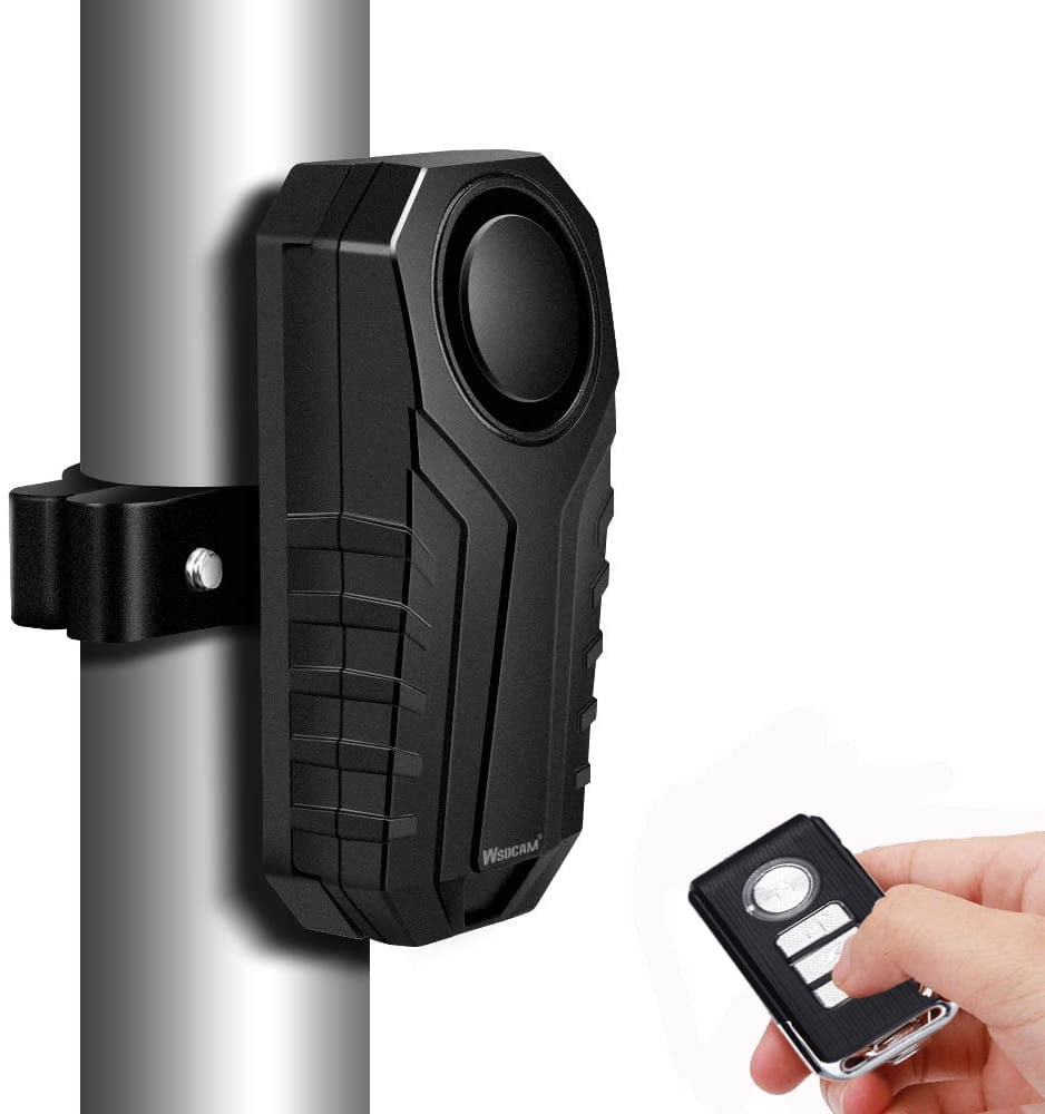 PENGXIANG Wireless Vibration Alarm with Remote Control Anti-Theft Alarm ...