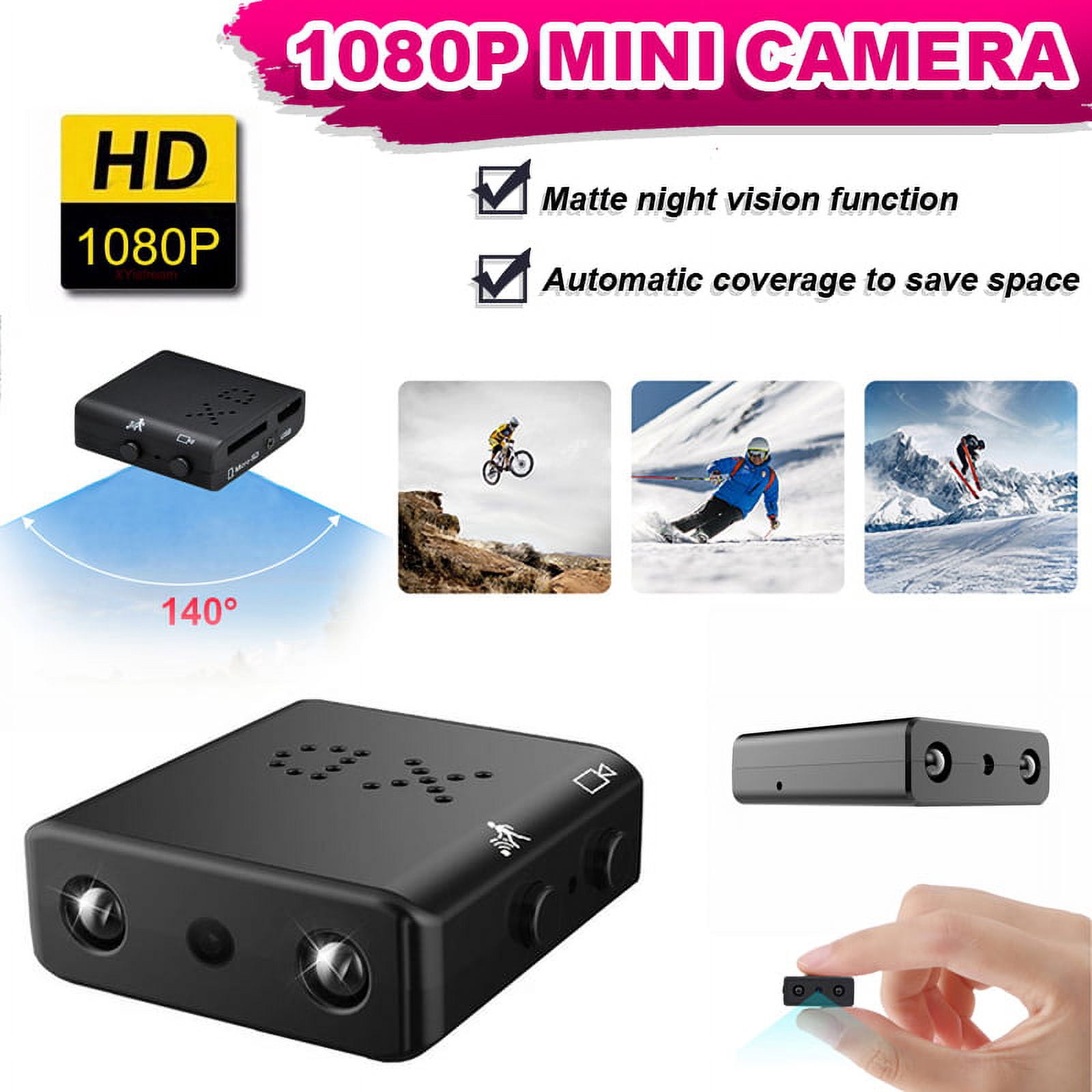PENGXIANG home 1080P mini camera, XD smart camera infrared light night ...