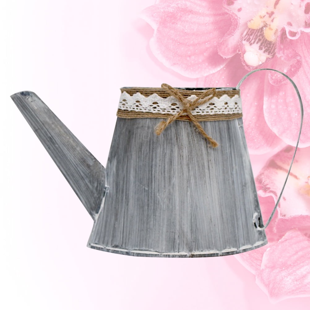 PENIKOKO 1 Pc Grey Flower Pot for Railing Decoration with Rustic Touch ...