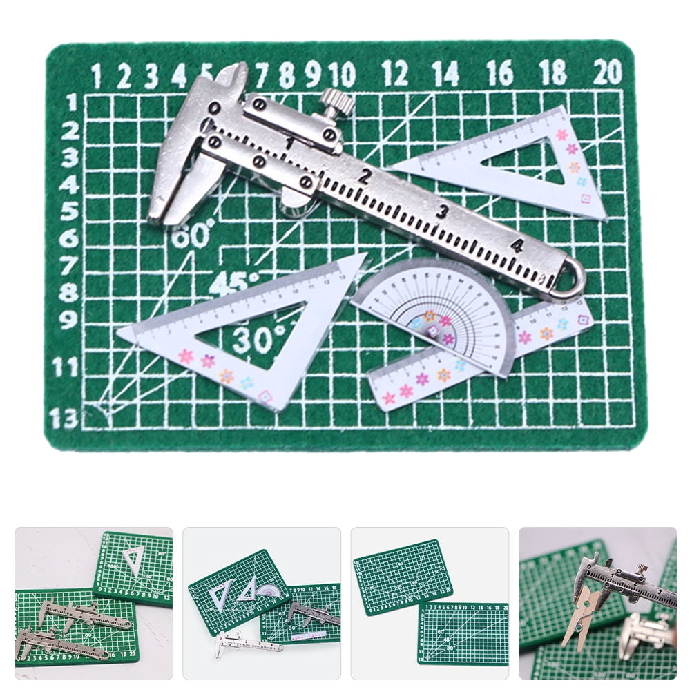 PENIKOKO 1 Set Miniature Ruler Model Simulation Toy Tool Set Assorted ...