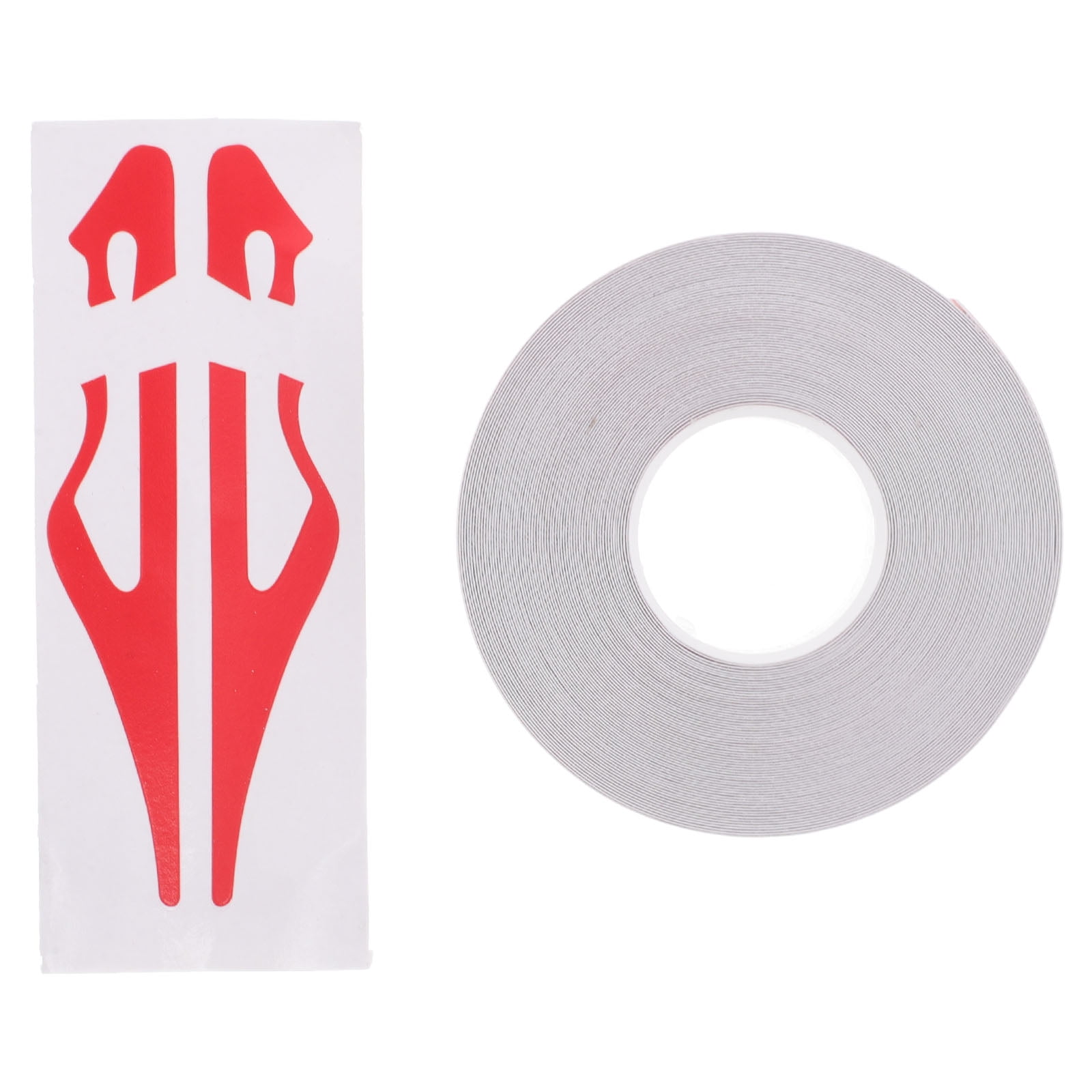 PENIKOKO 1 Set Red Decal Stickers for Cars with Custom Design for Front ...