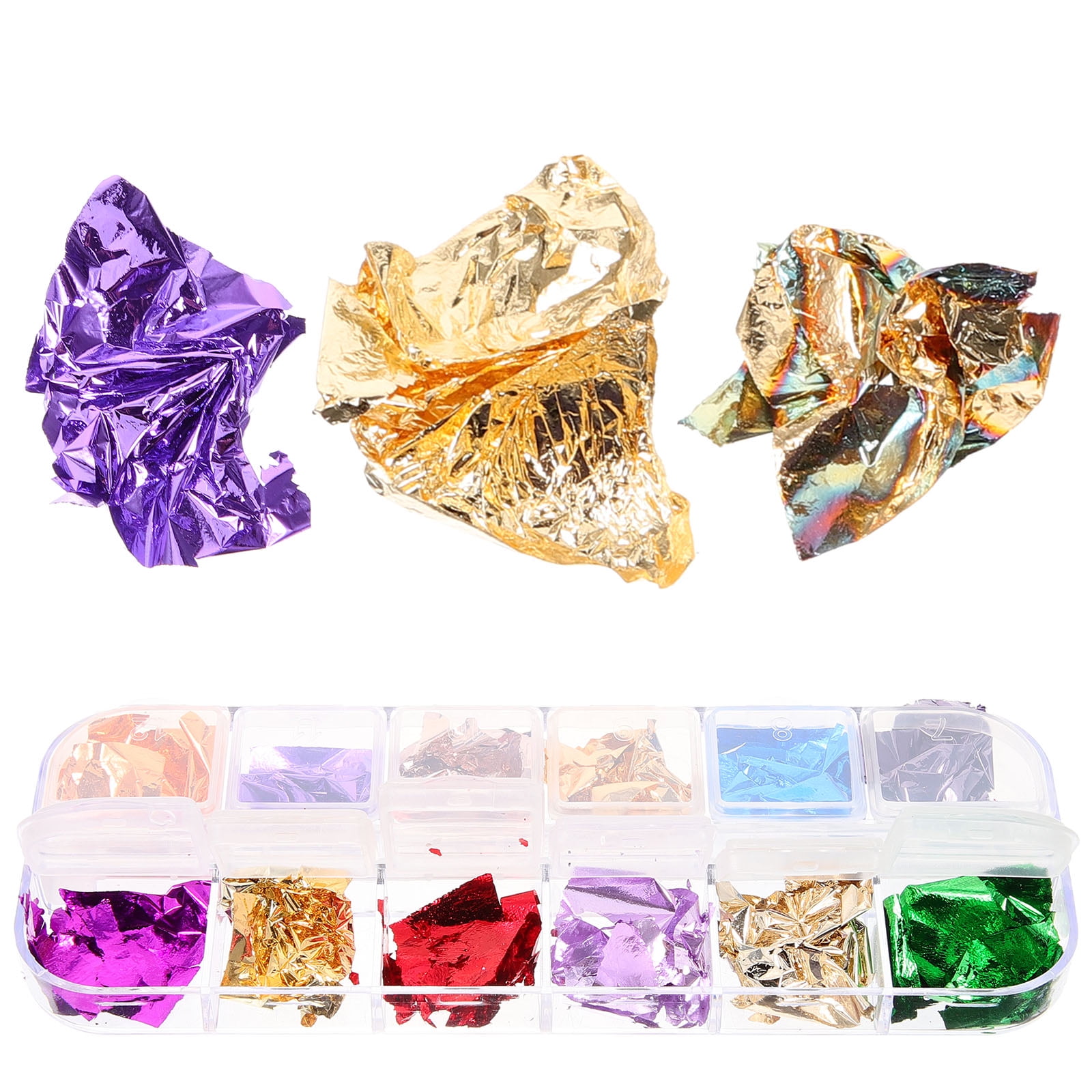 PENIKOKO 1Set Epoxy Resin Craft Filler Assorted Color Metallic Texture ...