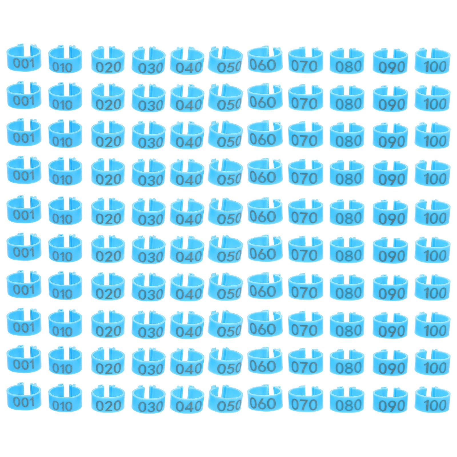 PENIKOKO 100Pack Pigeon Foot Rings for Identification and Easy Use 1 ...