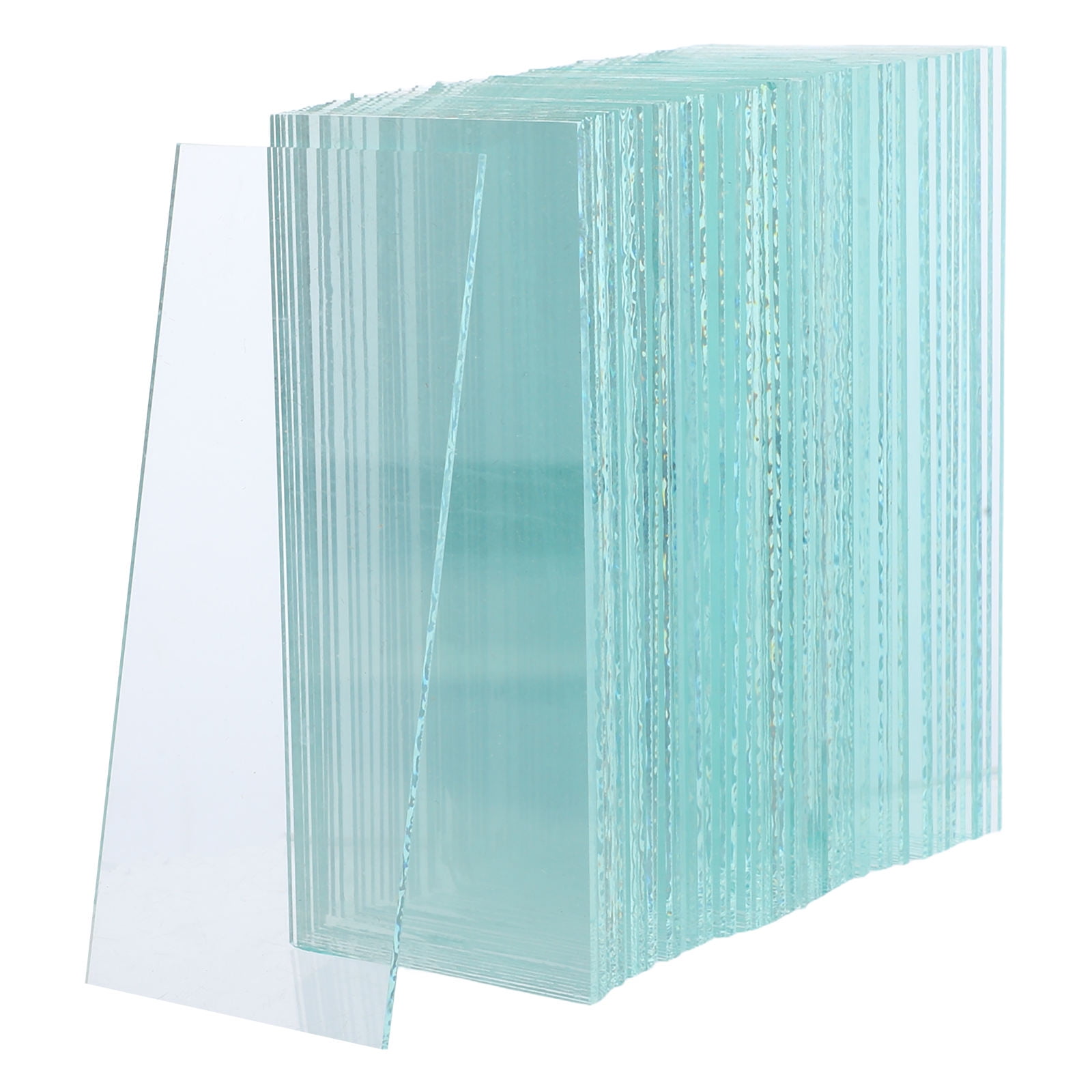 PENIKOKO 100Pcs Clear Welding Lens High Transparency Glass Rectangle ...