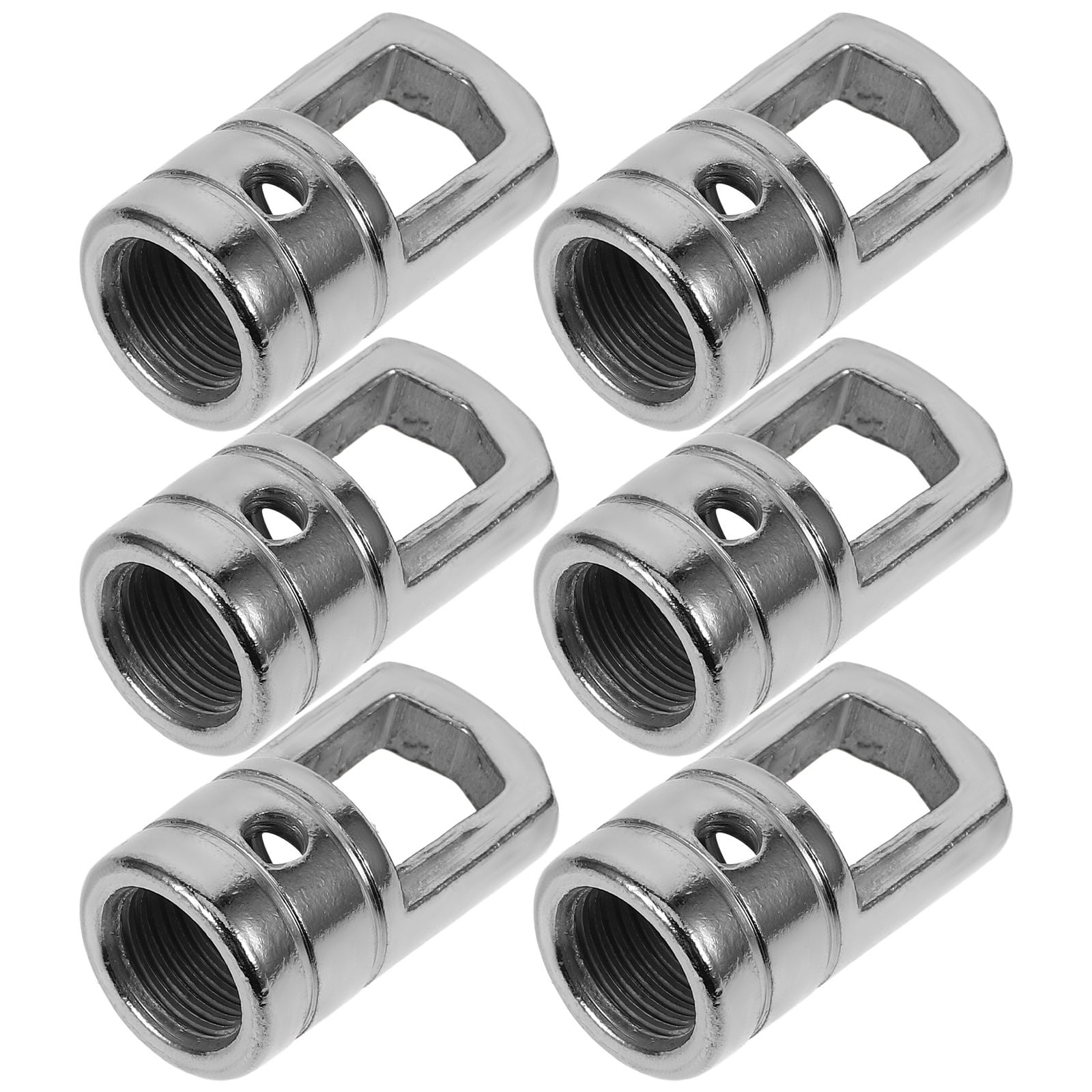 PENIKOKO 10Pcs Ceiling Loop for Pendant Lamp Metal Hook Silver Iron ...