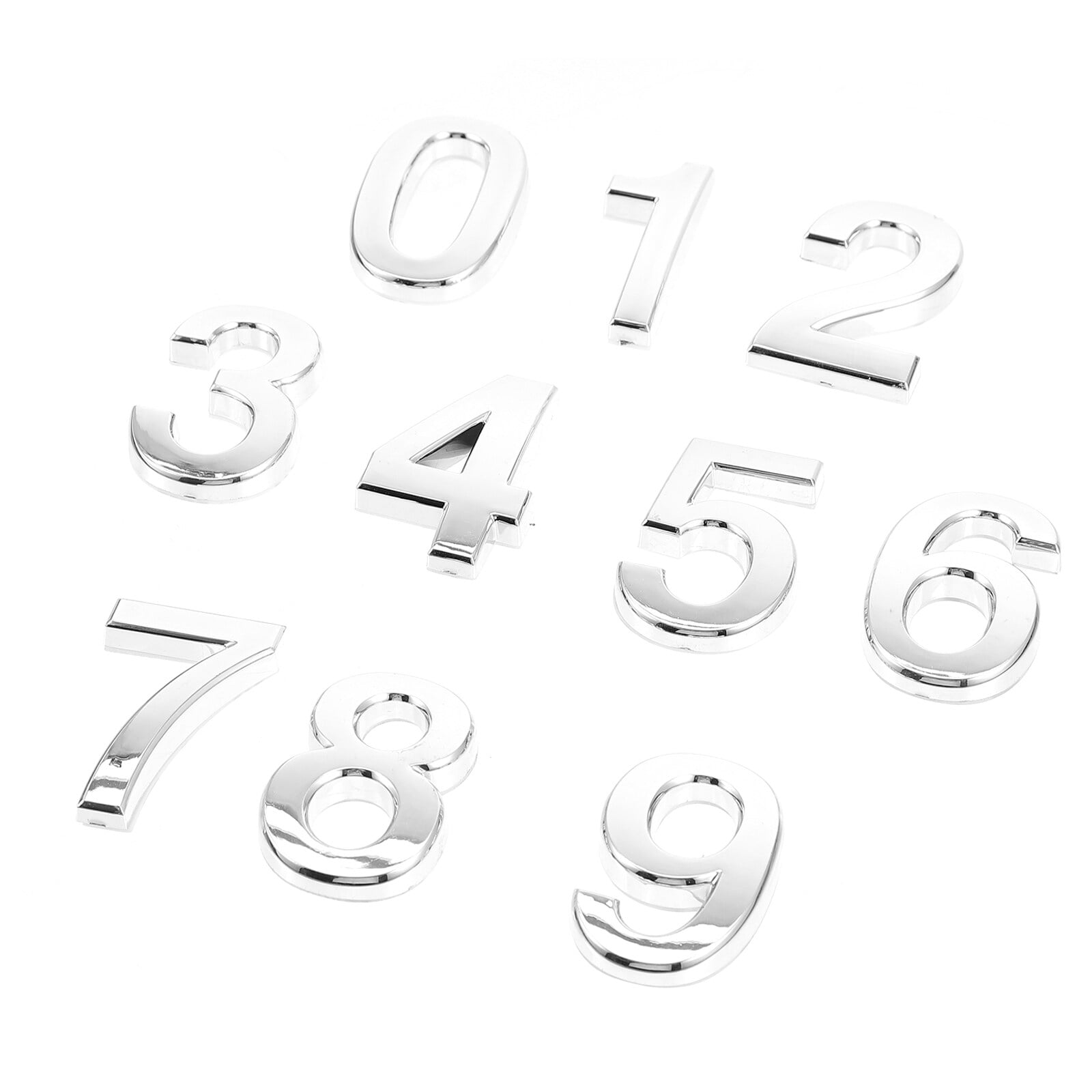 PENIKOKO 10Pcs Door Number Plaques Digital Door Address Stickers ABS ...