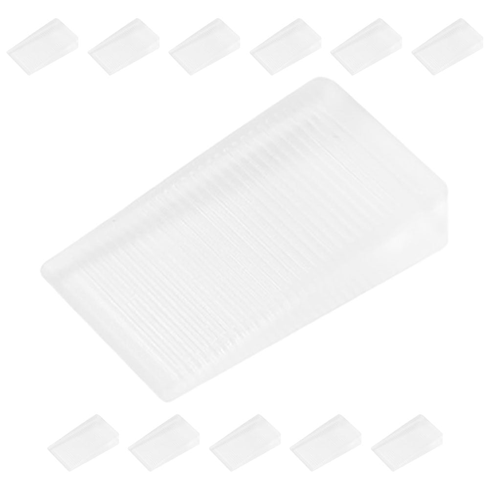 PENIKOKO 12PCS Adjustable Furniture Levelers PVC Clear Shims Prevent ...