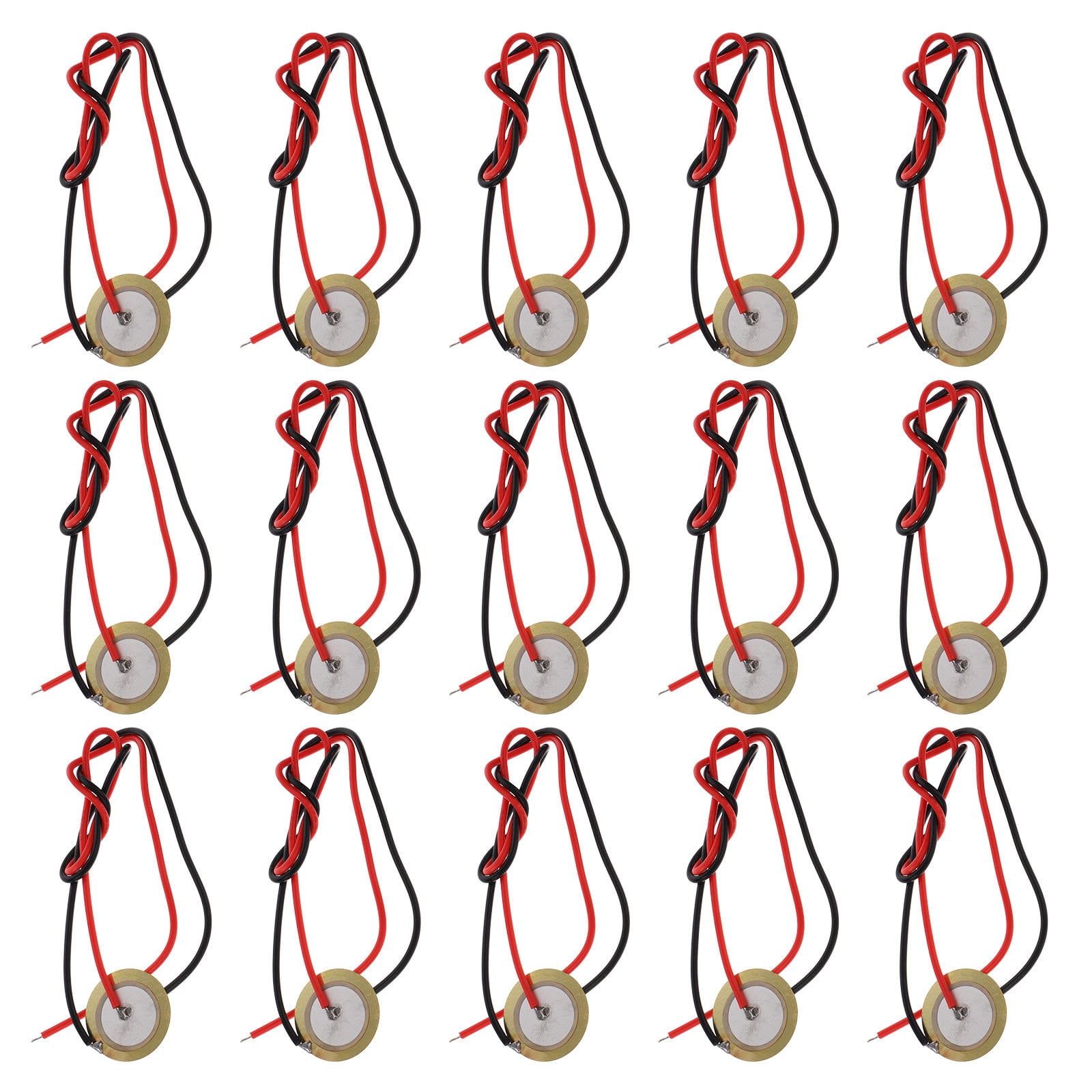 PENIKOKO 15Pcs Piezo Pickup Discs for Guitar Playing with 26.00X2.00X0 ...
