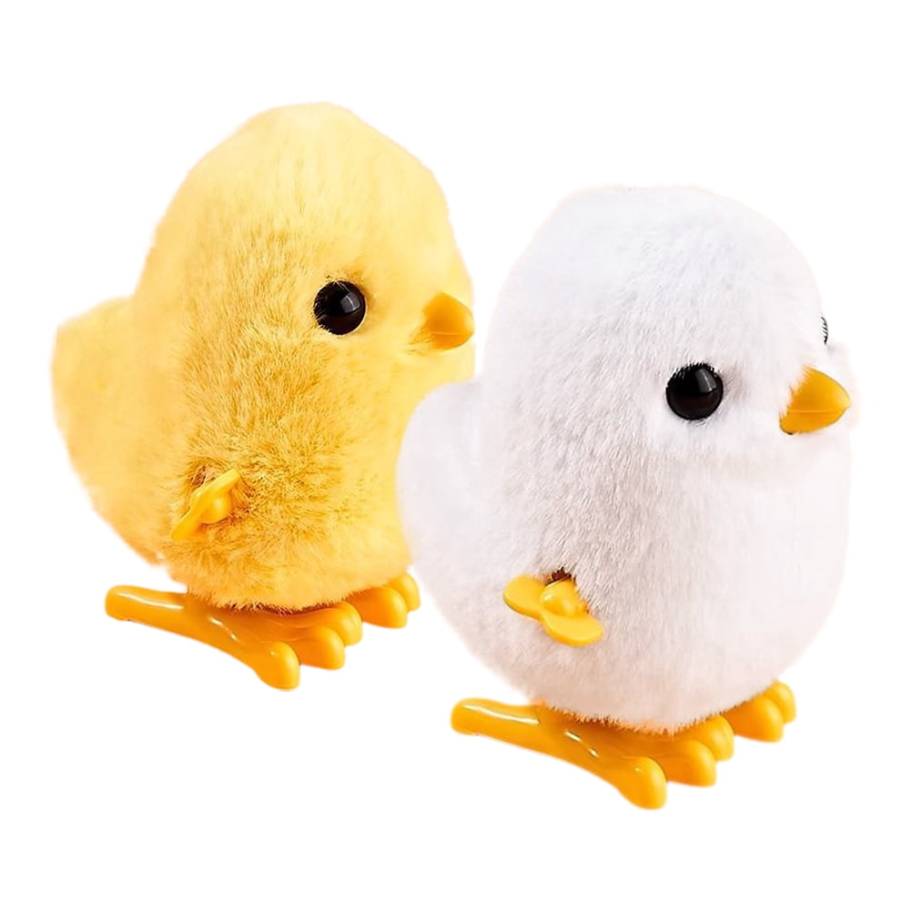 PENIKOKO Small Wind Up Chicken Toys 16 Count Cute PVC Farm Animals ...