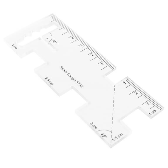 PENIKOKO 1Pack Acrylic Sewing Ruler for Measuring Sewers with Practical ...