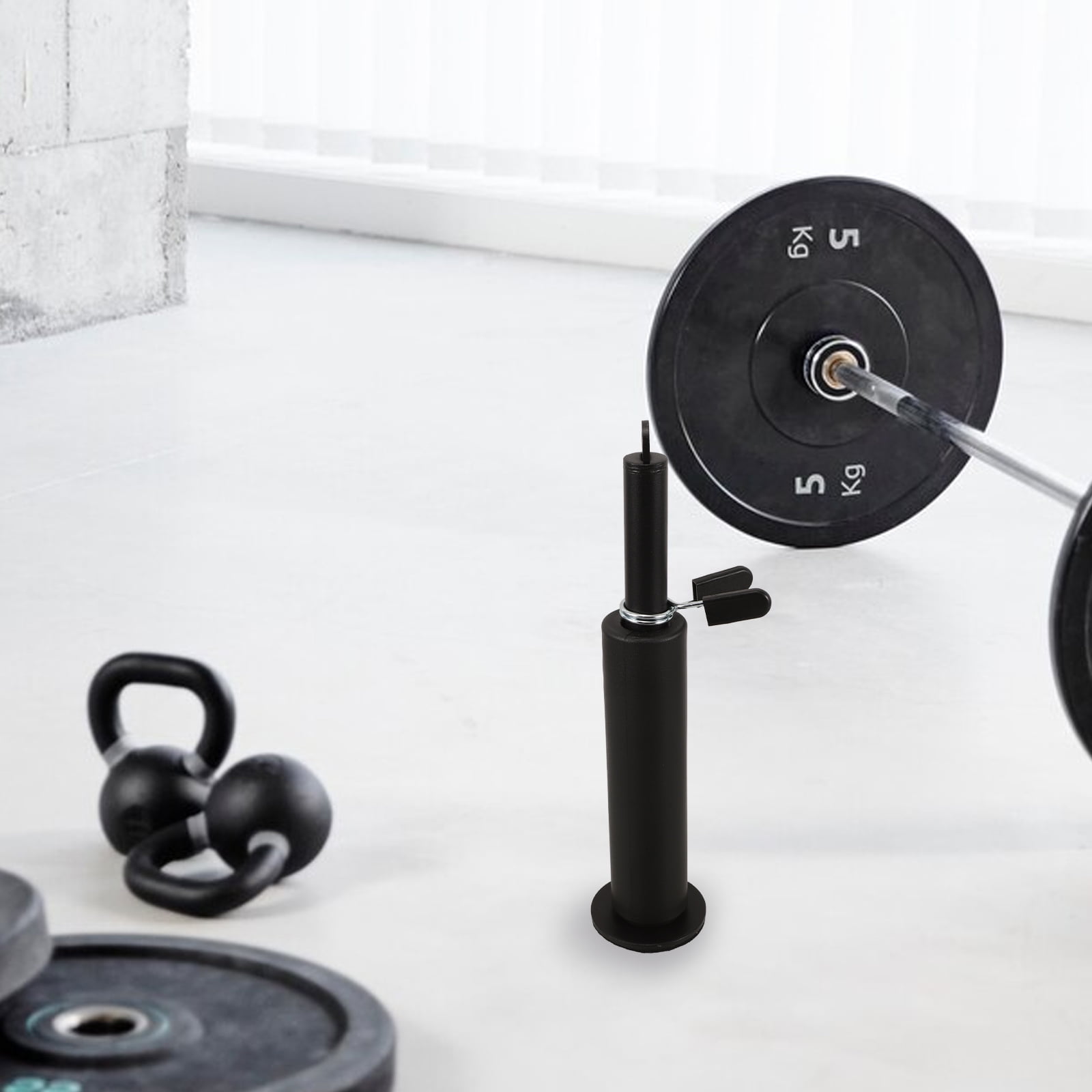 PENIKOKO 1Pack Adjustable Weight Barbell Load Stand Cable Machine ...