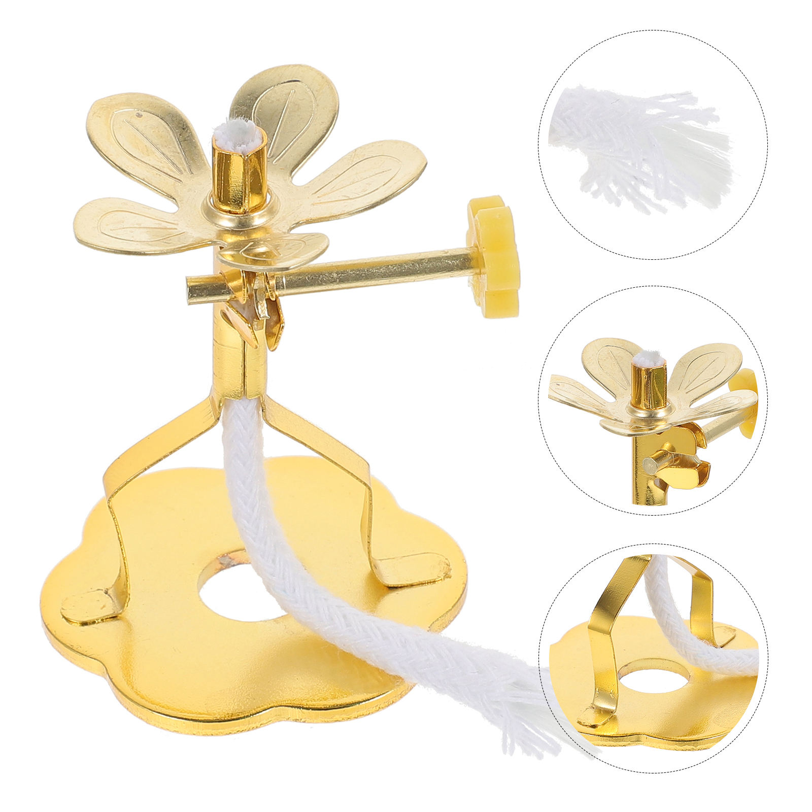PENIKOKO 1Pack Burner Lamp Wick Golden 2.8x1.6x1.6in Safe Use For Adult ...
