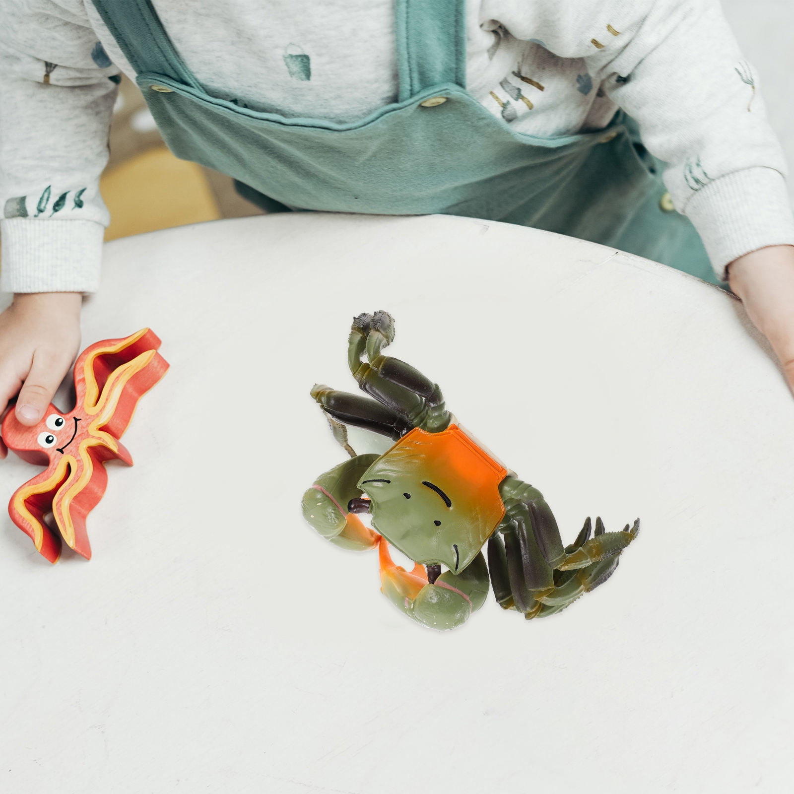 PENIKOKO Learning Simulation Crab Educational Prop Plastic Multi 1Set 5 ...