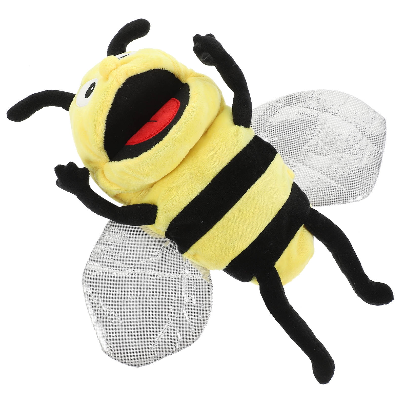 PENIKOKO 1Pack Cute Bee Hand Puppet Assorted Color PP Cotton Realistic ...