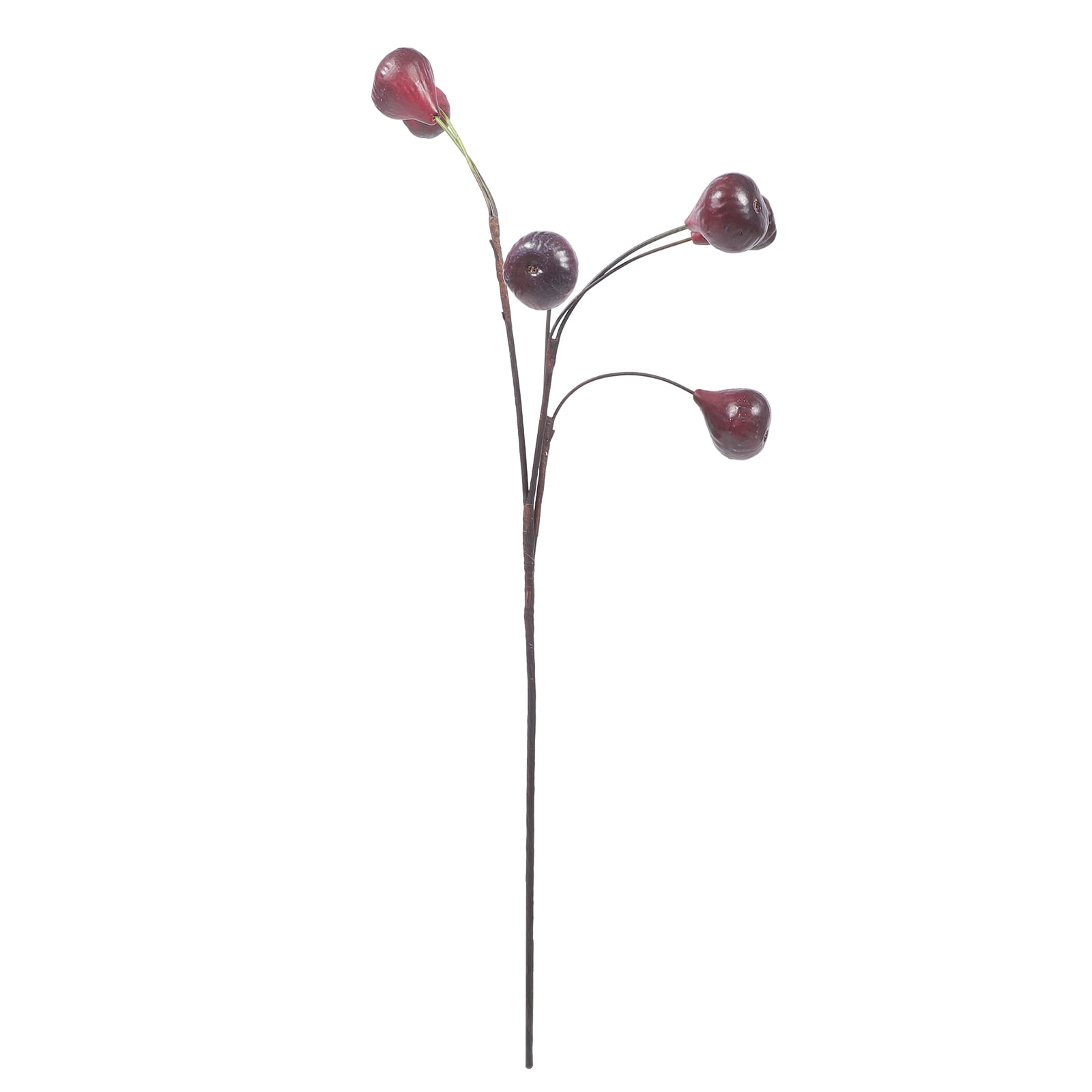 PENIKOKO Faux Fruit Fig Artificial Hanging Fig Fruit Multi Color ...