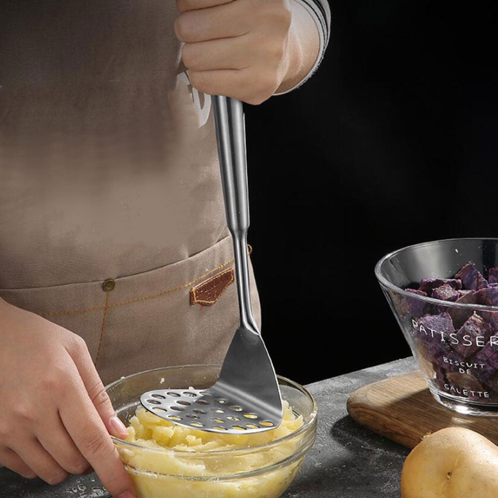 PENIKOKO 1Pack Hand Potato Masher for Kitchen Use with Stainless Steel ...