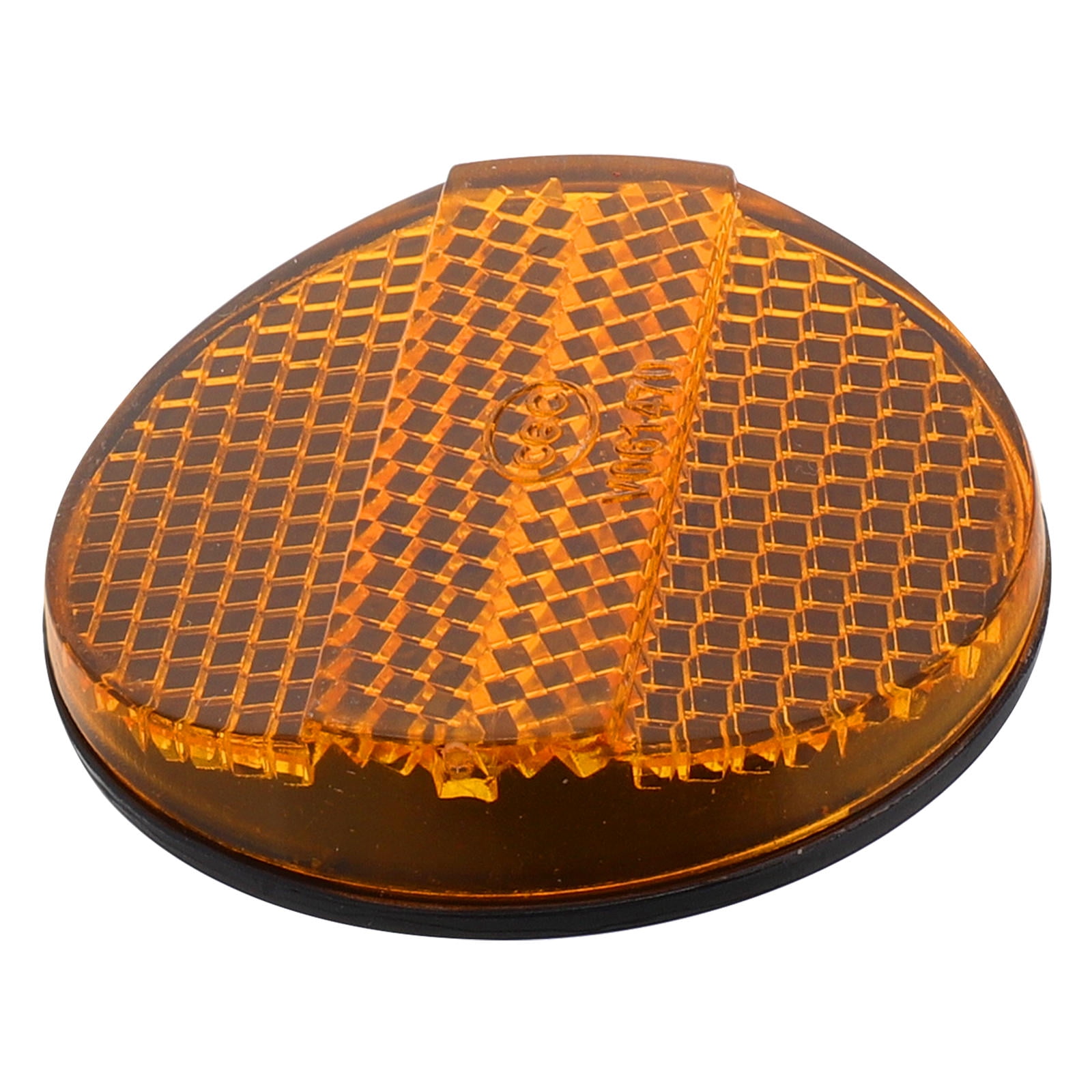 PENIKOKO 1Pack Orange Plastic Reflector for Rear Bicycle Rack Night ...